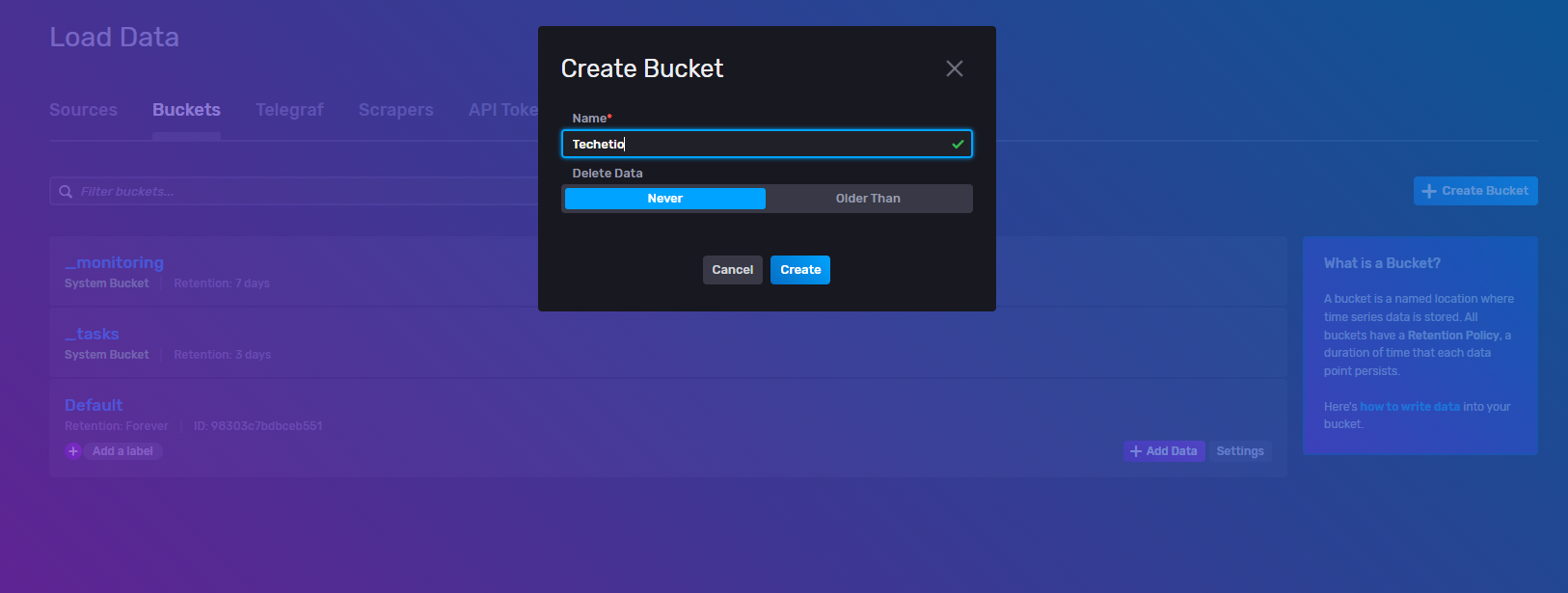 InfluxDB V2: Using The V1 API For V1 Dependent Applications - Techetio